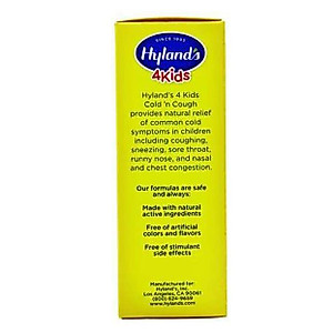 Hyland Kids Cold N Cough 4 Ounce