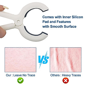 CCINEE 12 Pack Beach Towel Clips for Beach Chairs Cruise, Plastic Clothespins Towel Holder Clips Laundry Clothespins Heavy Duty Hanging Rack