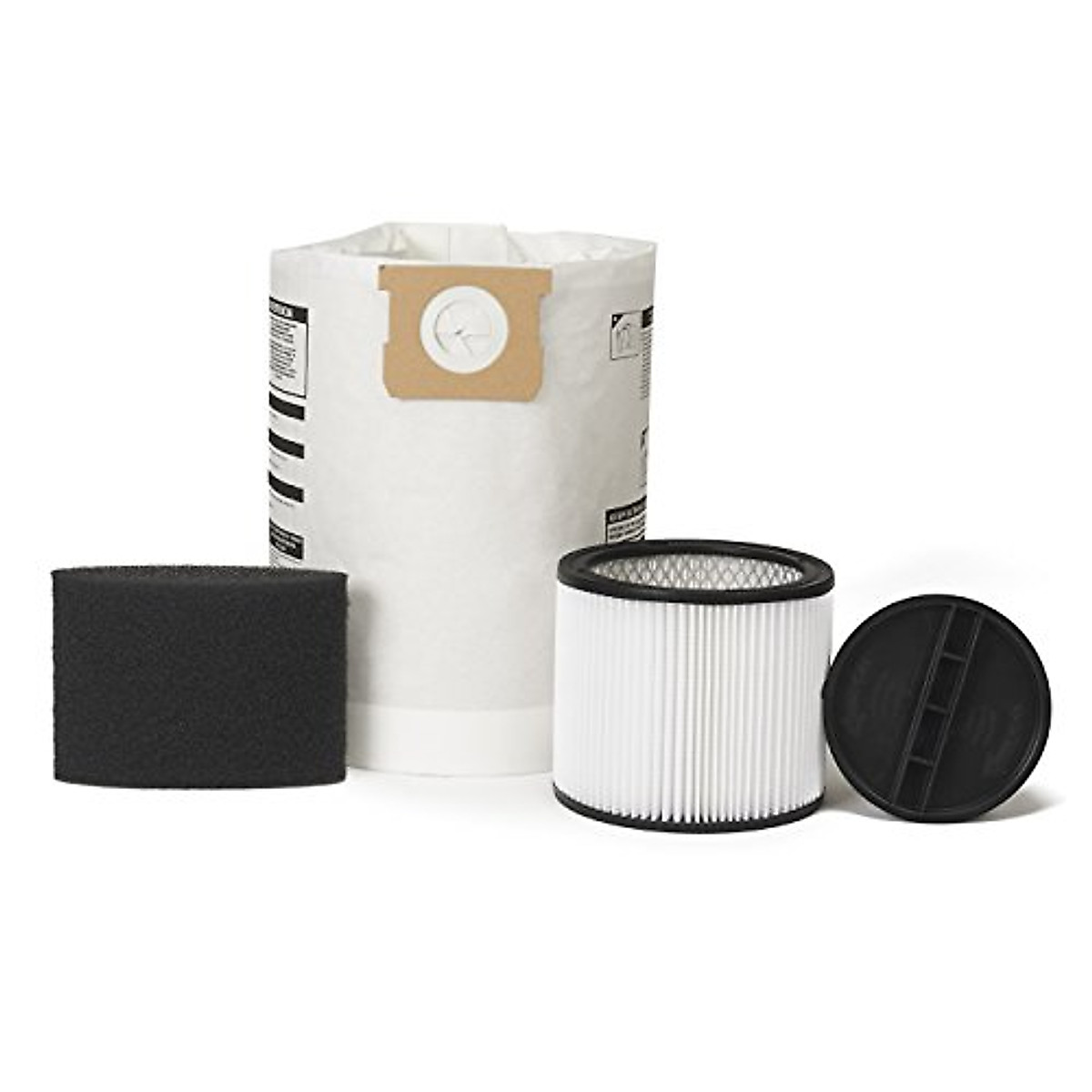 Shop-Vac 5989500 12 gallon 5.5 Peak HP Stainless Wet Dry Vacuum, Black