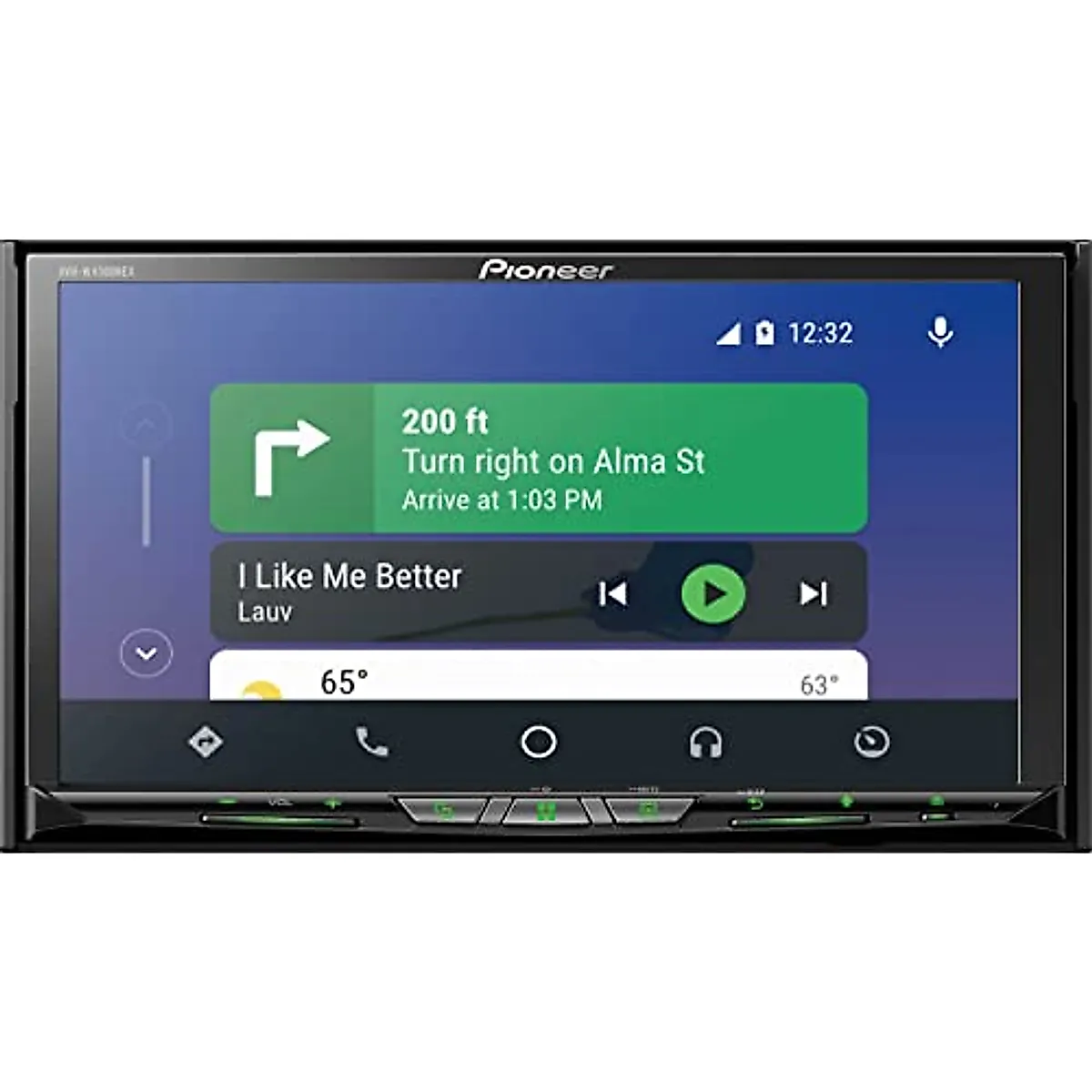Pioneer AVH-W4500NEX Double Din Wireless Mirroring Android Auto, Apple Carplay In-Dash DVD/CD Car Stereo Receiver