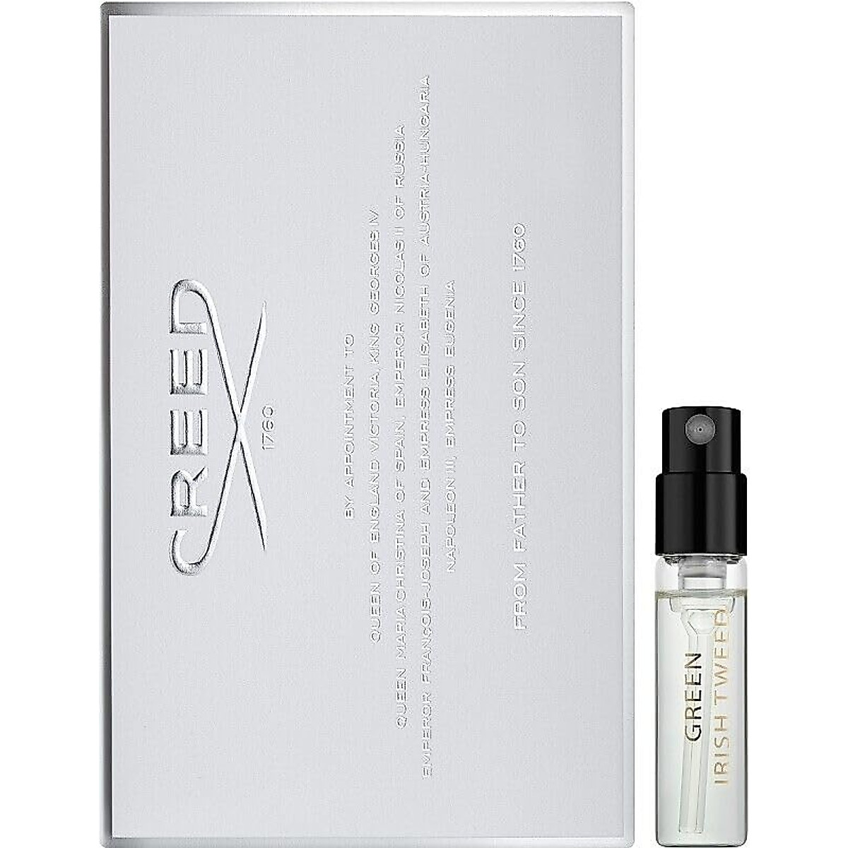 PureScents Men's Designer Fragrance Creéd sampler set - 6 Designer Cologne Vials