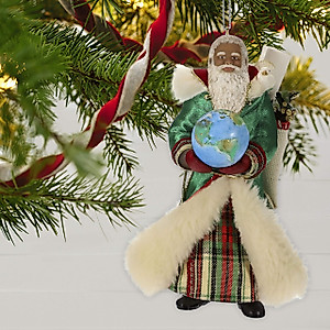 Hallmark Keepsake Ornament 2019 Year Dated AfricanvAmerican Father Christmas, Model:2299QSM7799