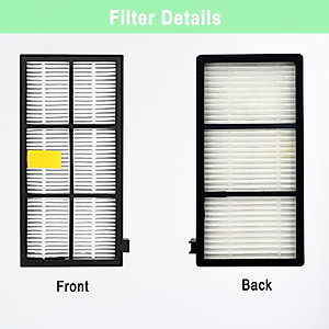 18 Pack Replacement Parts Compatible with iRobot Roomba 800 900 Series 805 850 860 861 864 866 870 871 880 890 891 960 980 981 985 961 Vacuum Accessories,2 Set Roller Brushes,8 Filters,8 Side Brushes