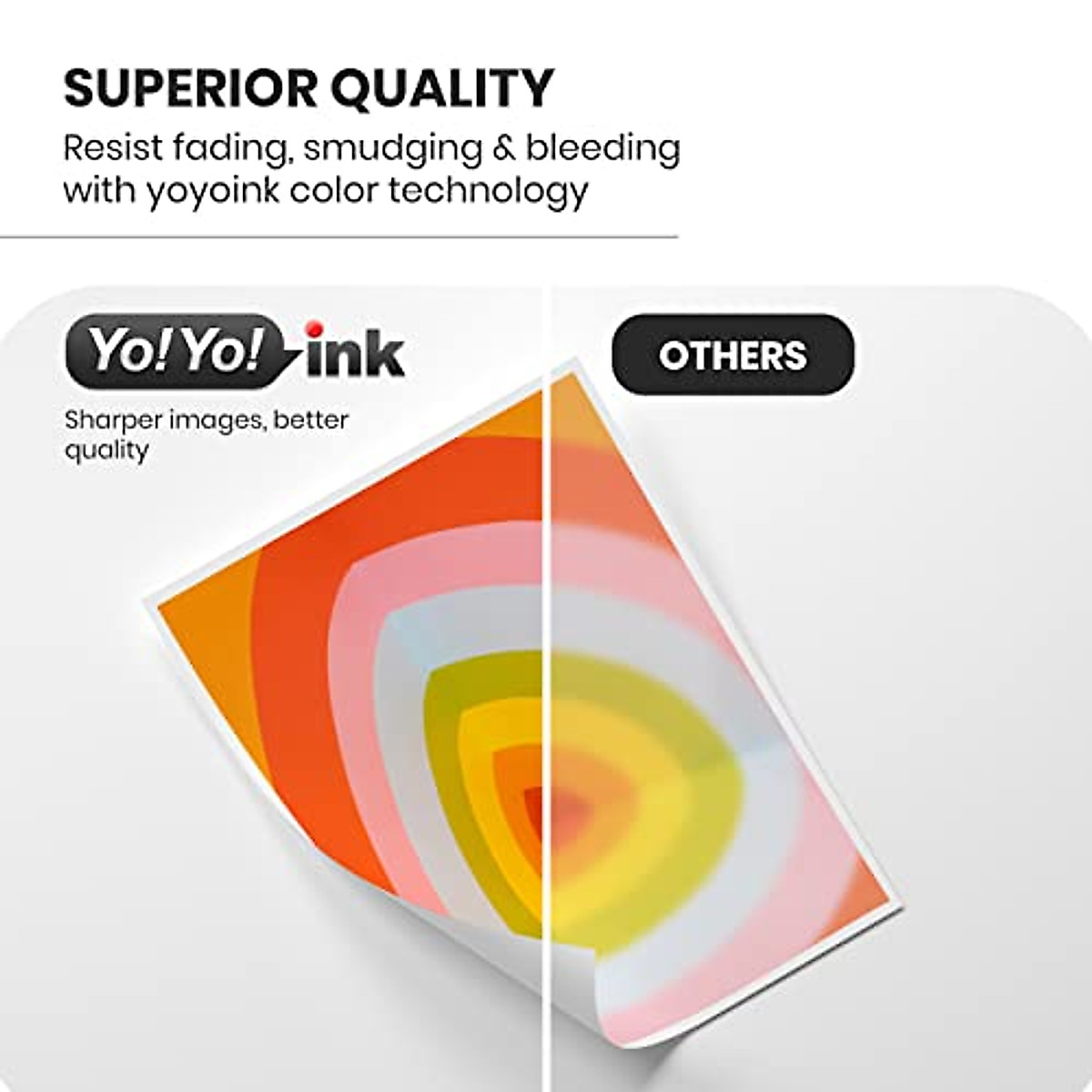 YoYoink Remanufactured HP 63 Ink Cartridge Combo Pack Replacement for HP 63XL (1 Black, 1 Color; 2 Pack) Use with HP 3830 Printer Ink HP Officejet 4650 4652 HP Envy 4520 HP Deskjet 1112 2130