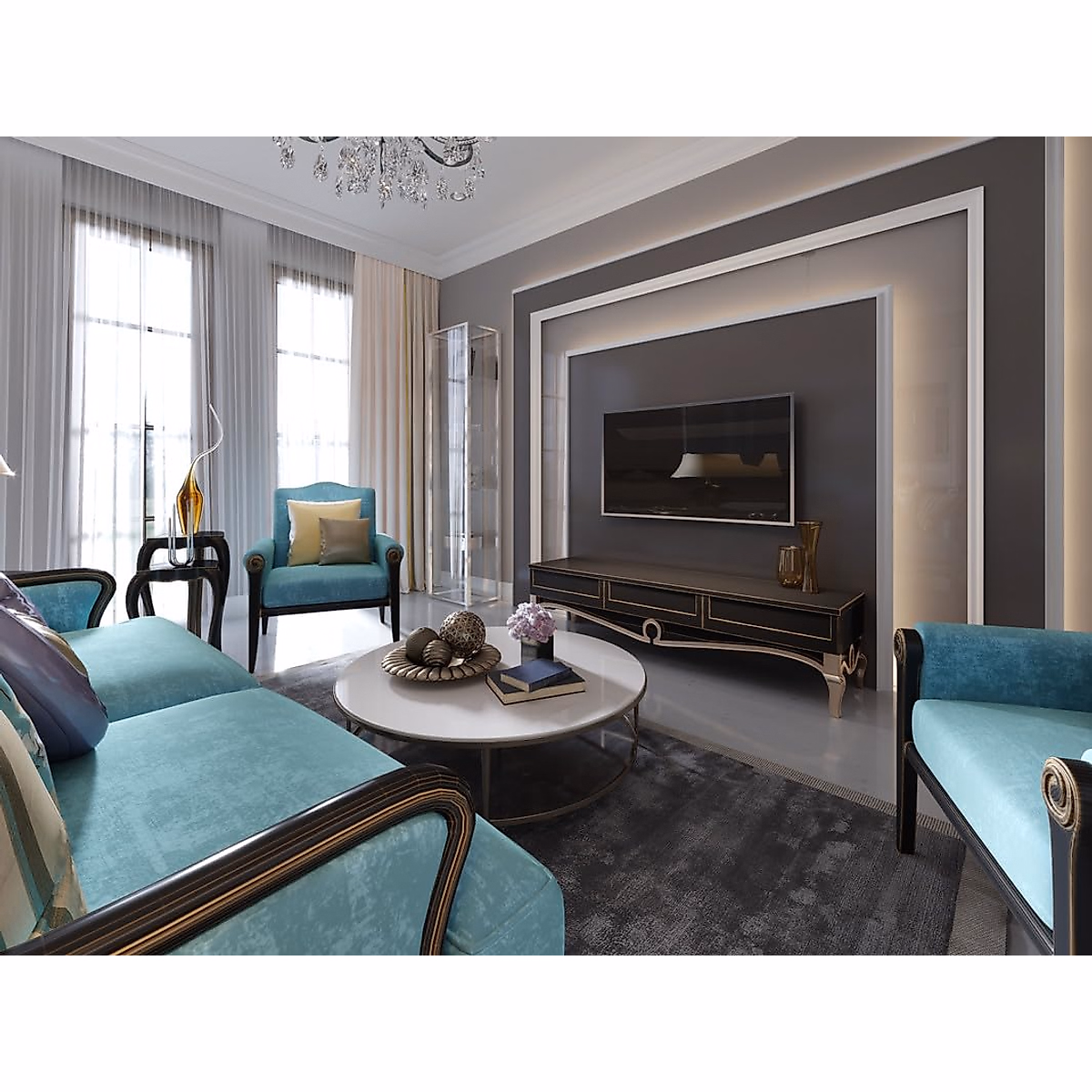 Ultra Slim Flat TV Wall Mount Bracket for LG 43" Class - UR8000 Series - 4K UHD LED LCD TV - 43UR8000AUA - Low 1.4" Profile Design, Heavy Duty Steel, Flush to Wall, Simple Install