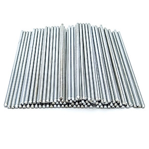 EUDAX 100Pcs STEM Toys Shaft Round Rod Axles for DIY Toy RC Car Boat Helicopter Model Part (2mmx70mm)