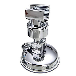 DOUBAO Bathroom Adjustable Shower Head Holder Rack Bracket Suction Cup Shower Holder Wall Mounted Shower Holder Bathroom Accessory