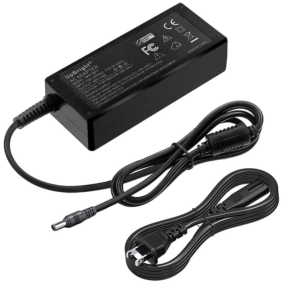 UpBright 12V 3.33A AC/DC Adapter Compatible with Check Point FSP040-DGAA1 9NA0402144 FSP040DGAA1 FSP FSP040-DHAN3 Checkpoint 12.0V 3330mA 12VDC 3.3A 40W Switching Power Supply Cord Charger (Center +)