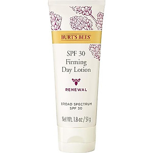 Burt's Bees Sunscreen Moisturizer for Face, SPF 30 Retinol Alternative Facial Lotion for Anti-Aging Skincare & Daytime Protection,1.8 Ounce (Packaging May Vary)
