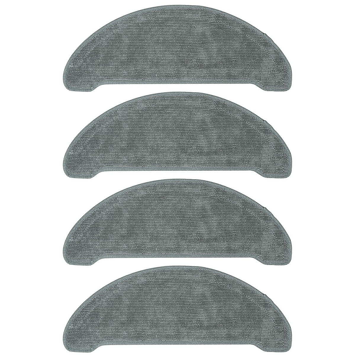 BBT BAMBOOST Mop Pad Accessories Fit for AIRROBO T10+, Laresar L6 Pro, Honiture Q6 Pro, Neabot NOMO N2 Vacuum Cleaner(4 Pack)