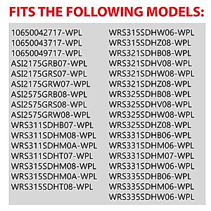 Upgraded FIXIT PARTS W11700250 Icemaker Replaces W11359448 W11546935 W11633658 Works with Amana, Kenmore, Whirlpool