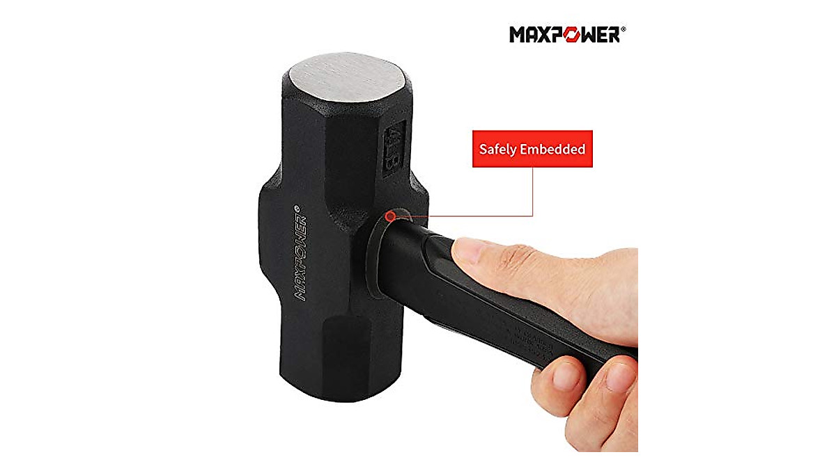 MAXPOWER 4lb Sledge Hammer - Durable and Ergonomic