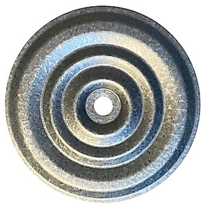 Ace Screws 3-'' Bullseye Plate -''FLATAss-'' (1,000pc), Roofing Insulation Plates, Goes with Self Tapping Screws into Metal & Wood Decks, Corrugated Roofing, Commercial, EPDM, TPO, Silver