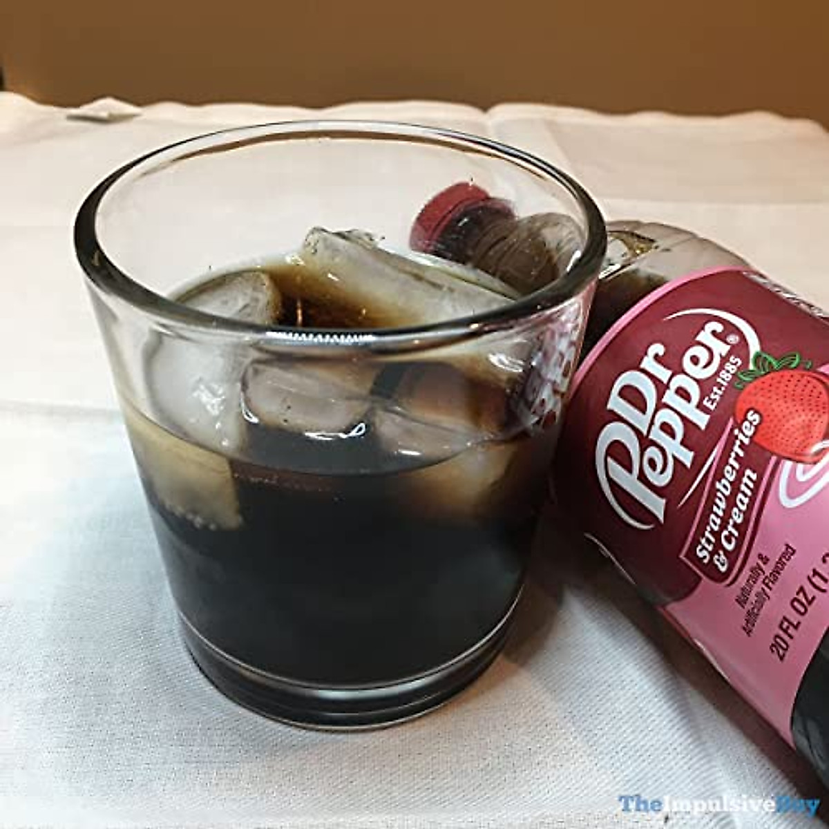 Dr Pepper Strawberry and Cream Soda - 12 Fl Oz Cans - New Strawberries and Cream Flavor - ZERO Sugar | 12 Pack