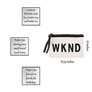 Santa Barbara Design Studio Hold Everything Canvas Pouch, Medium, WKND
