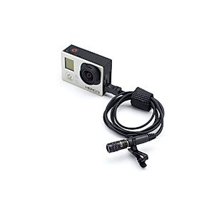 EDUTIGE ETM-001 Microphone - Omnidirectional 3.5mm 3-Pole(TRS) Microphone for GoPro, DSLR, Mirrorless Camera or Digital Audio Recorder