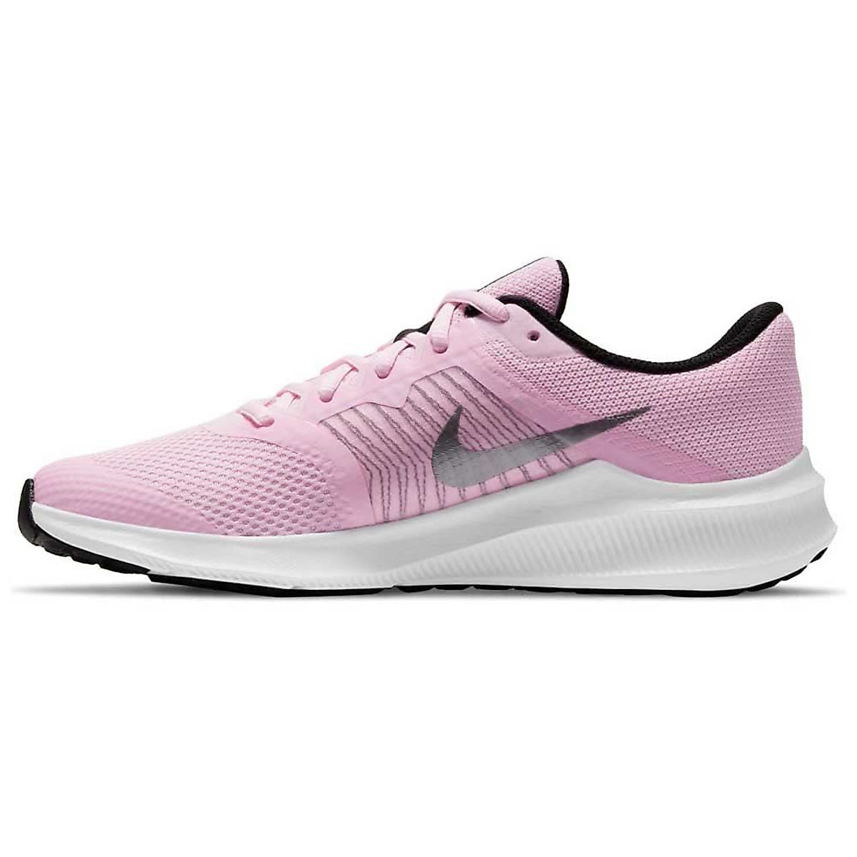 Nike Training Gymnastics Shoe, Pink Foam MTLC Silver Black White, 6 US Unisex Big Kid