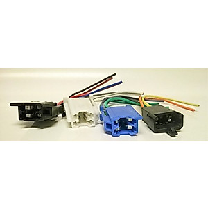 Reverse 4 Part Wire Harness - Replaces Factory Cut Harness Plugs into The Factory Radio from a Chevrolet Blazer (Full Size) (1988-1991), Cavalier (1982-1987), Citation II (1985) …