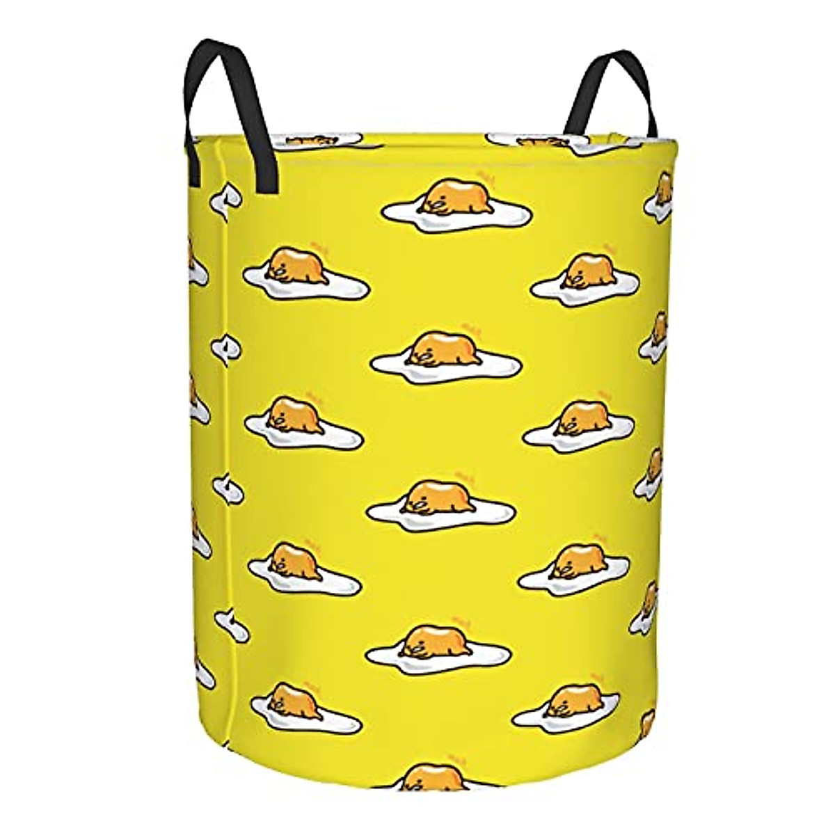 Lazy Egg Gudetama Tour Laundry Basket With Handle Laundry Hamper Collapsible Clothes Basket
