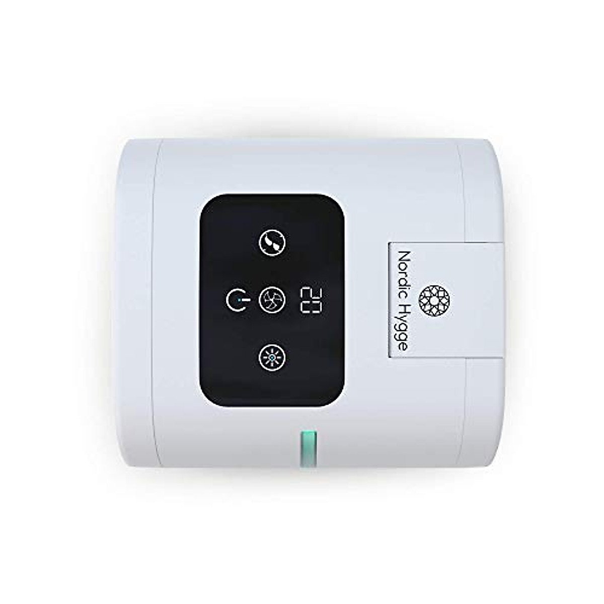 Nordic Hygge AirChill Personal Air Conditioner | Newly Updated Apr 2021 | Portable Air Cooler With Updated Humidifier Fan | New 2 Sided LED Lights | Use In Home Office Desktop or Bedroom