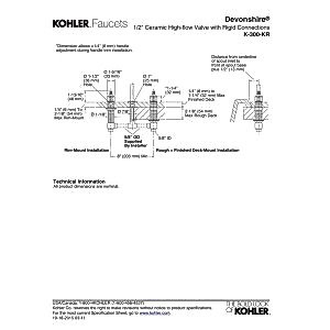 KOHLER K-300-KR-NA Faucet