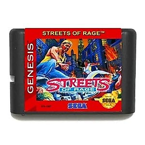 Streets Of Rage 1 2 3 & Hacked NTSC 16 bit MD Game Card For Sega Mega Drive For SEGA Genesis-STREET OF RAGE