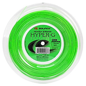 Solinco Hyper-G (17-1.20mm) Tennis String Reel (656ft / 200m)