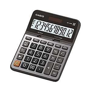 Casio DX-120B Electronic Desktop Calculator with 12-Digit Extra Large Display