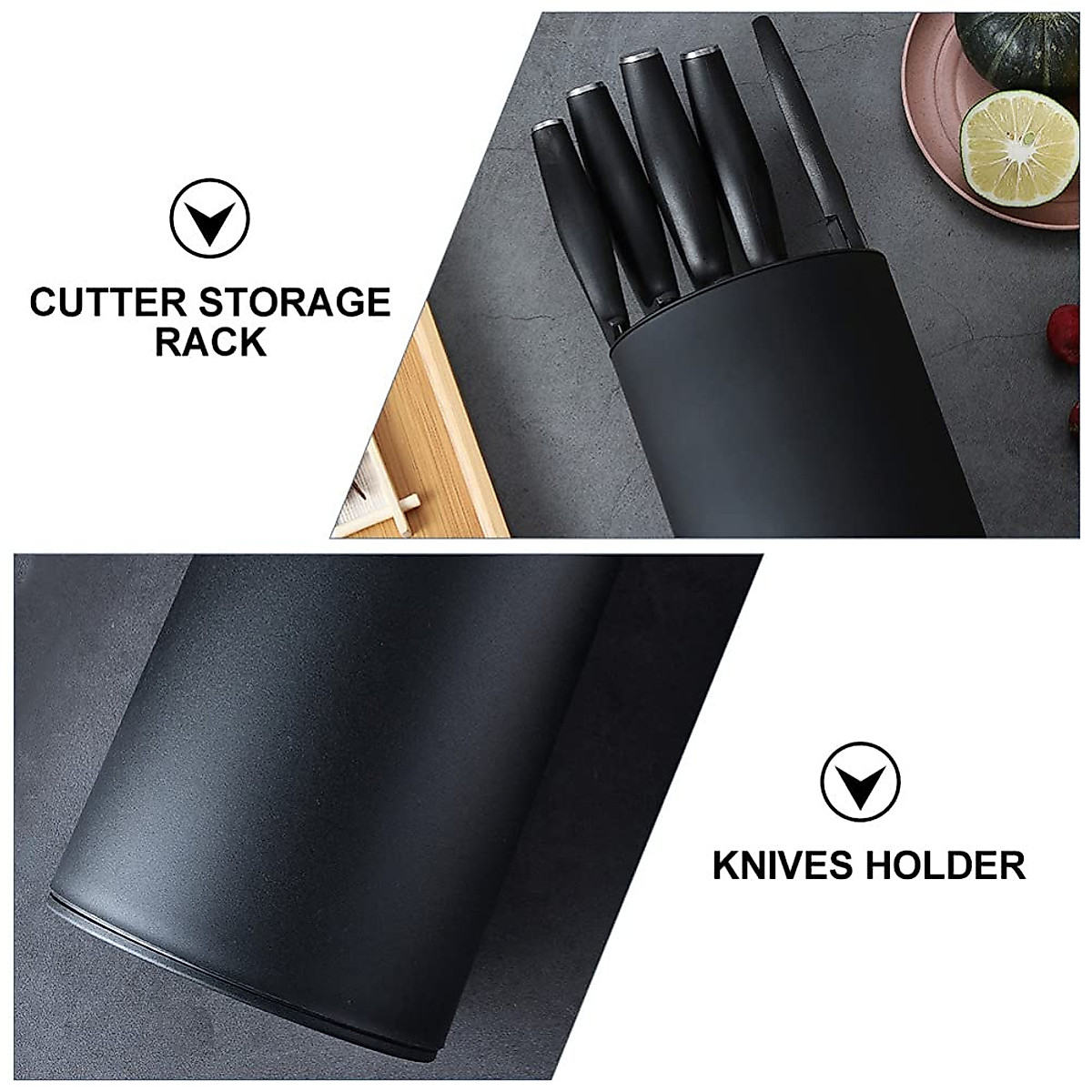 HEMOTON Blocks Insert 1pc Block Organic Pp Display Stand Kitchen Storage