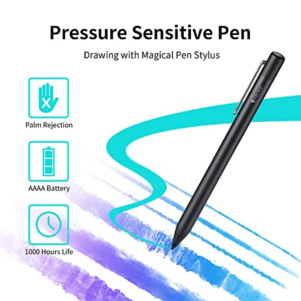 Frunsi Drawing Tablet, Standalone Drawing Tablets with Screen, No Computer Needed, Octa-core CPU, 10 inch FHD Display, Android 12, 4GB/64GB, SD Card Slot, Portable Drawing Tablets for Digital Artwork