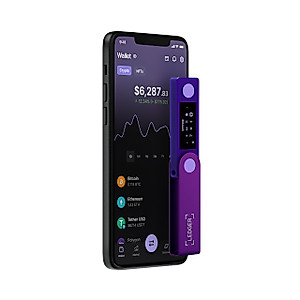 Ledger Nano X Crypto Hardware Wallet (Cosmic Purple) - Bluetooth - The Best Way to securely Buy, Manage and Grow All Your Digital Assets