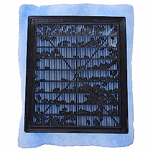 Hedday 12 Pack Aquarium Filter Cartridges for Aqua-Tech 30-60/20-40 Gallon Fish Tank Power Filter Replacement, EZ-Change #3 Fish Filter Cartridge