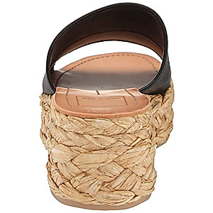 Dolce Vita Women's PABLOS Sandal, Black Leather, 8