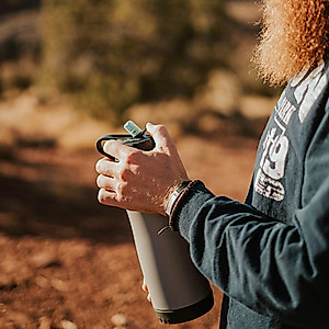 Epic Vostok | Vacuum Insulated Water Bottle with Filter | USA Made Filter | Dishwasher Safe | Stainless Steel | BPA Free Water Bottle | Removes 99.9% Tap Water Contaminants | Coldest | Simple | Modern