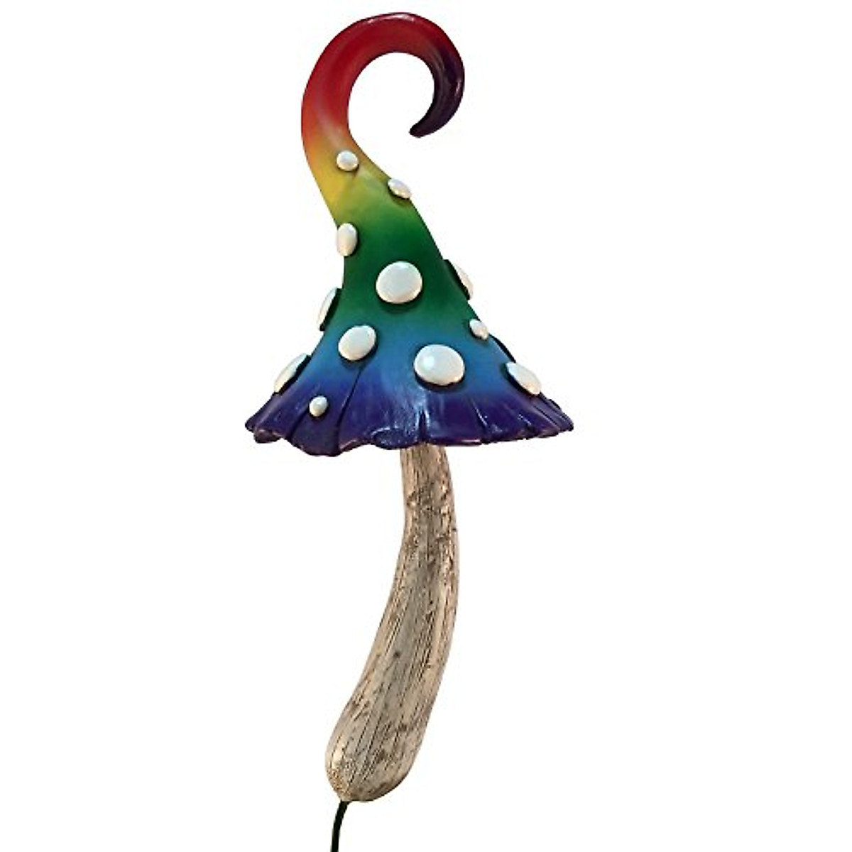 GlitZGlam Magical Miniature Mushroom Collection - 4 Fairy Garden Beautiful Miniature Mushrooms Included. A Gnome- Fairy Garden Accessory