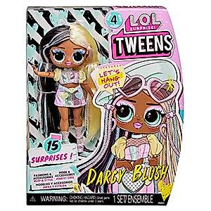 L.O.L. Surprise! Tweens Series 4 Fashion Doll Darcy Blush with 15 Surprises and Fabulous Accessories – Great Gift for Kids Ages 4+