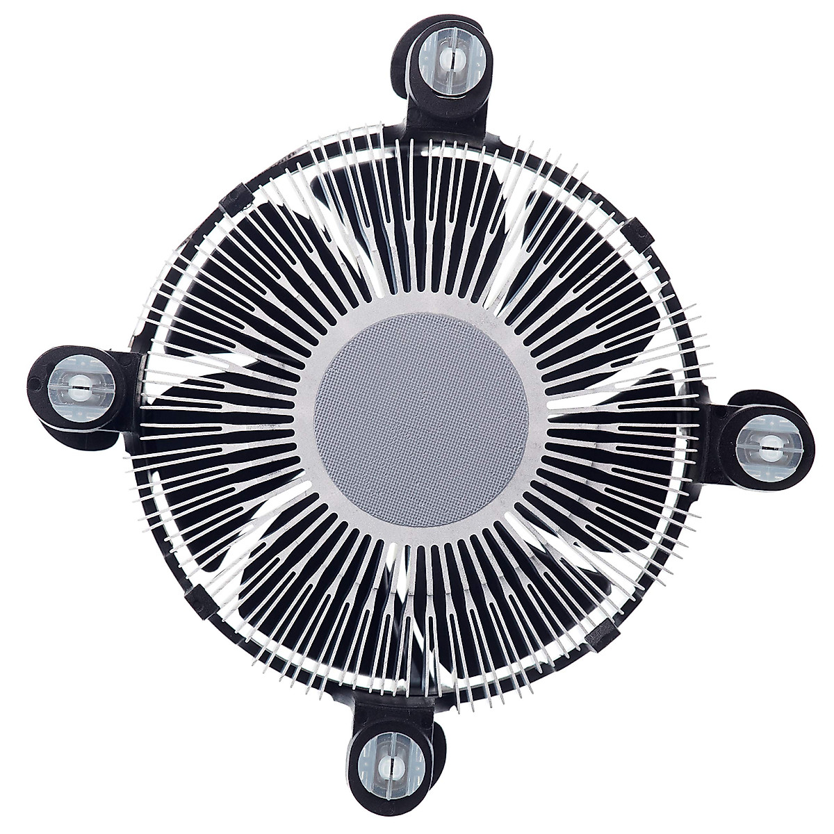 ThermalFly Delta 6 CPU Cooler for Intel Sockets LGA1200/LGA775/LGA1150/LGA1151/LGA1155/LGA1156, 90mm 4Pin PWM Fan, up to 100W Cooling Power, Pre-Applied High Performance Grease, for Desktop Computer