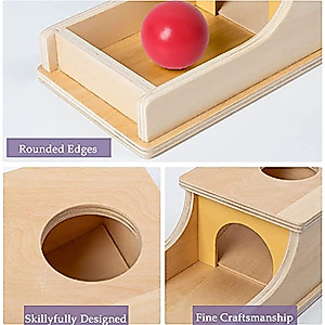 Yaani Montessori Object Permanence Box, Baby Toys 6 to 12 Months, Montessori Toys for 1 Year Old, Baby & Toddler Toys, 6 Month Old Baby Toys, Baby Boy Toys, Baby Girl Toys