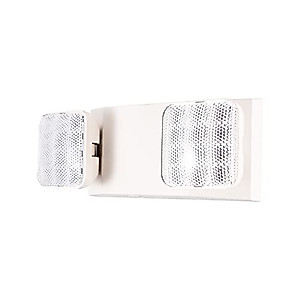 Gruenlich LED Emergency Exit Lighting Fixtures with Two LED Heads and Back-Up Batteries- US Standard Emergency Light, UL 924 Qualified, 120-277 Voltage, 1-Pack