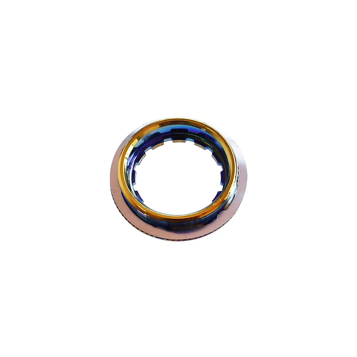 Pirhosigma Cassette Lockring Aluminium Alloy for 7-11 Speed Mountain Bike Colorful