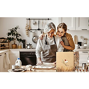 Recipe Binder with Sheets, 3 Ring Full Page Organizer Kit 8.5x11 in. Book Binder with 25 Sheets & 16 Dividers & 32 Labels & 50 Plastic Sleeves. DIY Family Cookbook for Recipes (Bakery)