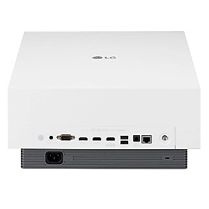LG HU810PW 4K UHD (3840 x 2160) Smart Dual Laser CineBeam Projector with 97% DCI-P3 and 2700 ANSI Lumens
