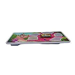 K'ONIJO Fun Picky Eaters Maze Plate Adventure: Unlock New Tastes, Follow the Path to the Hidden Treat! Fairy Princess Themed