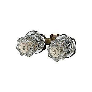 HOMEWERKS WORLDWIDE 3220-15-CH-B Shower Stall Faucet, No Size, Chrome