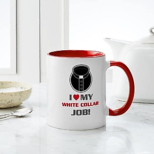 CafePress Collar Mugs Ceramic Coffee Mug, Tea Cup 11 oz