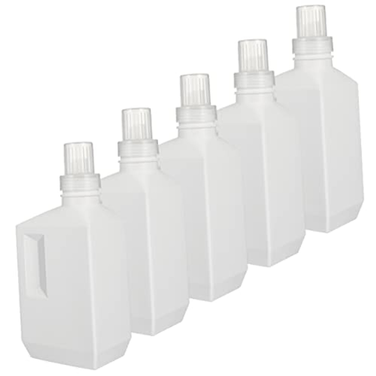 Cabilock 10 Pcs Laundry Detergent Bottle Shampoo or White