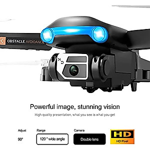 Foldable Drone with 4K Dual HD FPV Camera, S98 Pro Mini Remote Control Quadcopter RC Toys Gifts for Adults Kids, with Optical Fl-ow Localization, Altitude Hold, Headless Mode, One Key Start