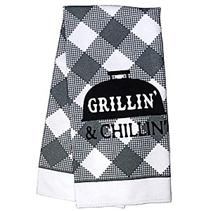 Buffalo Plaid Kitchen Towels Grilling Barbeque Towels