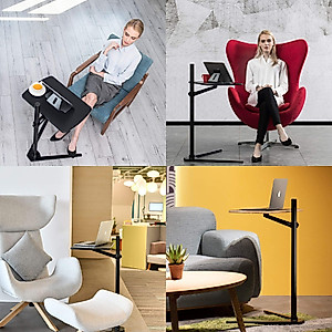 MagicHold Floor Stand for Laptop Aluminum Height Adjustable Table for Bed Sofa,Compatible with MacBook,Laptop Notebook,Tablets,iPad, Projector Camera