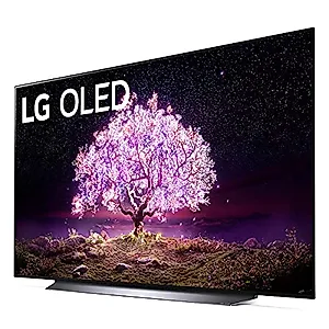 LG OLED C1 Series 55” Alexa Built-in 4k Smart TV (3840 x 2160), 120Hz Refresh Rate, AI-Powered 4K, Dolby Cinema, WiSA Ready, Gaming Mode (OLED55C1PUB, 2021)